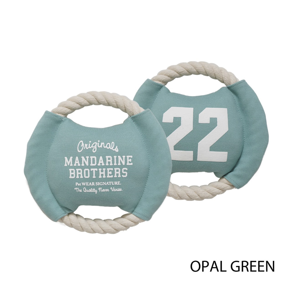 マンダリンブラザーズ MANDARINE BROTHERS ペットグッズ おもちゃ ROPE DISC TOY ロープディスクトイ ...